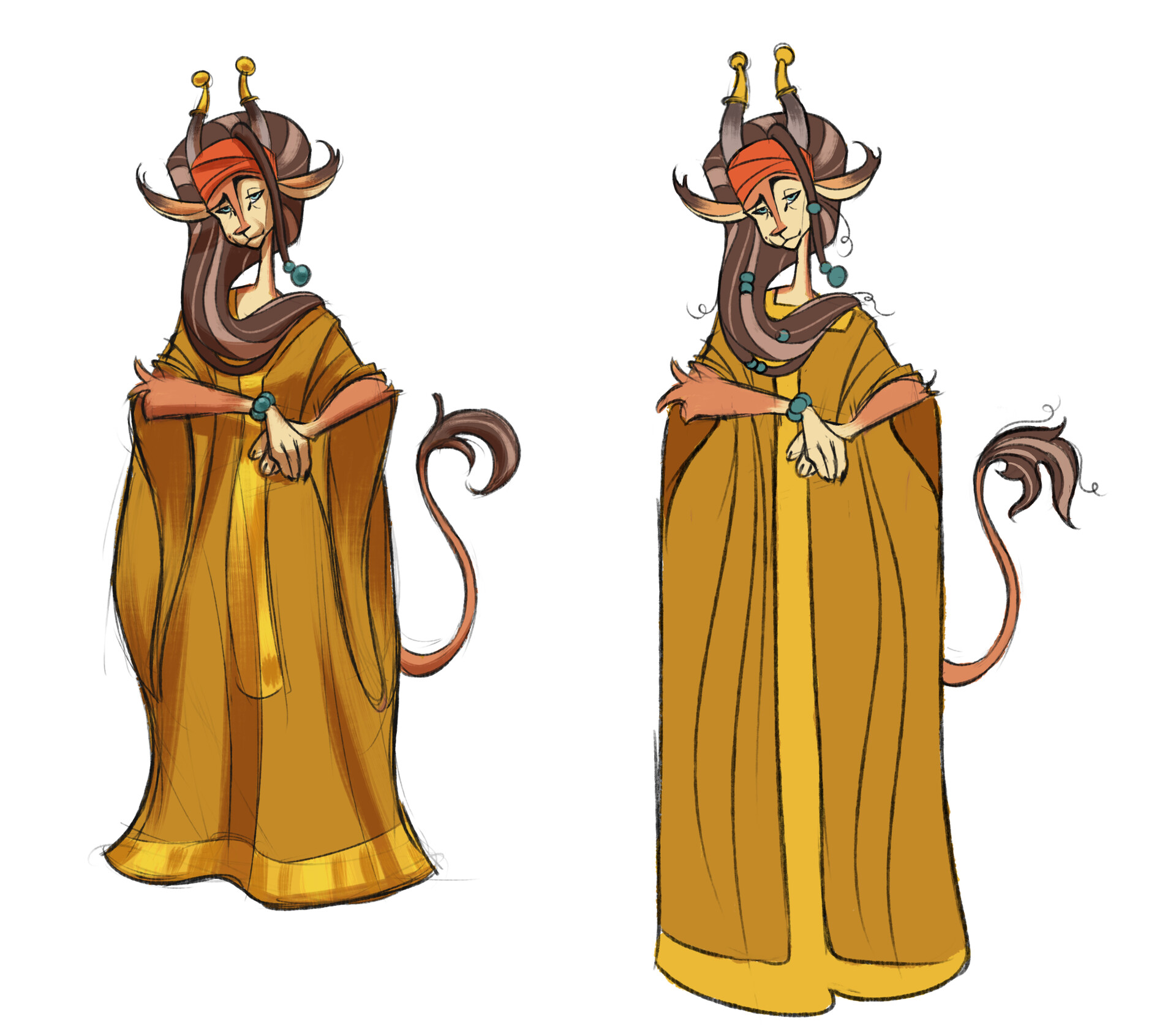 ArtStation - Yluna Character Design