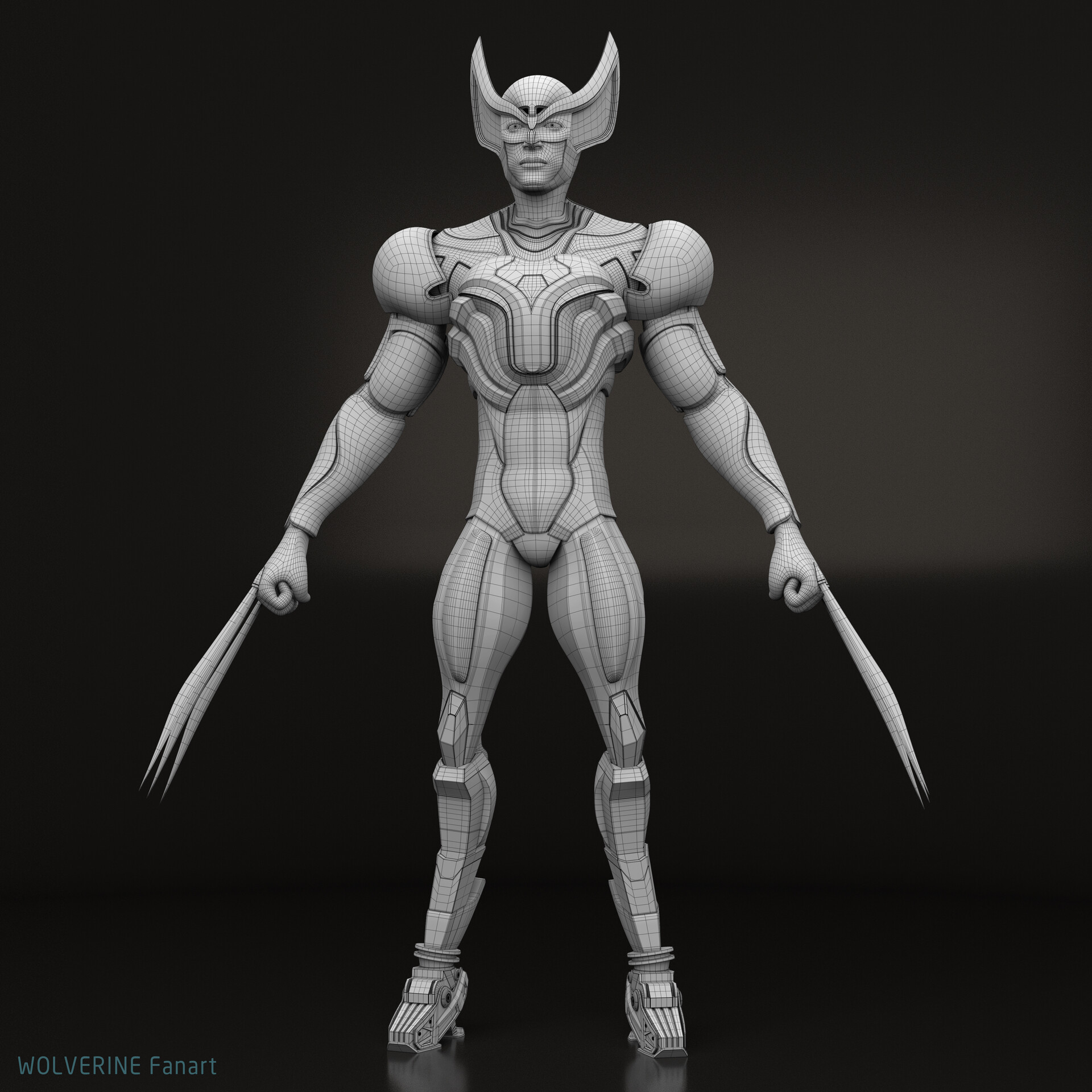 ArtStation - WOLVERINE (Fanart)