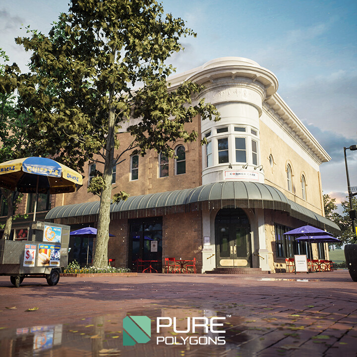 ArtStation - Downtown West Modular Pack - UE4