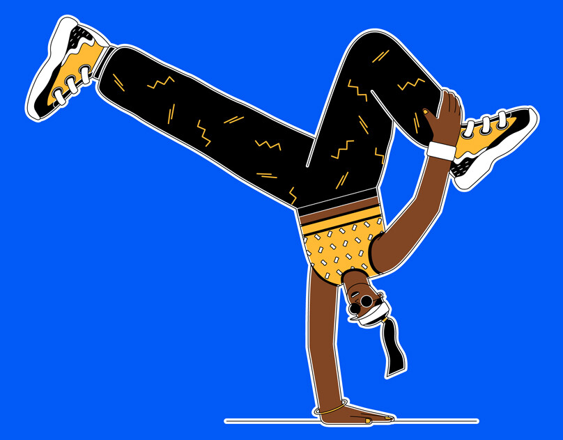 T & T Tutorials - Flat Character Design | Illustrator Tutorial (the EASIEST WAY to DRAW POSES)