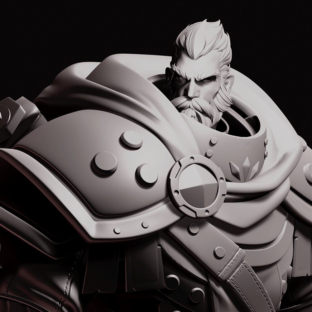 ArtStation - Leo - Highpoly Sculpt