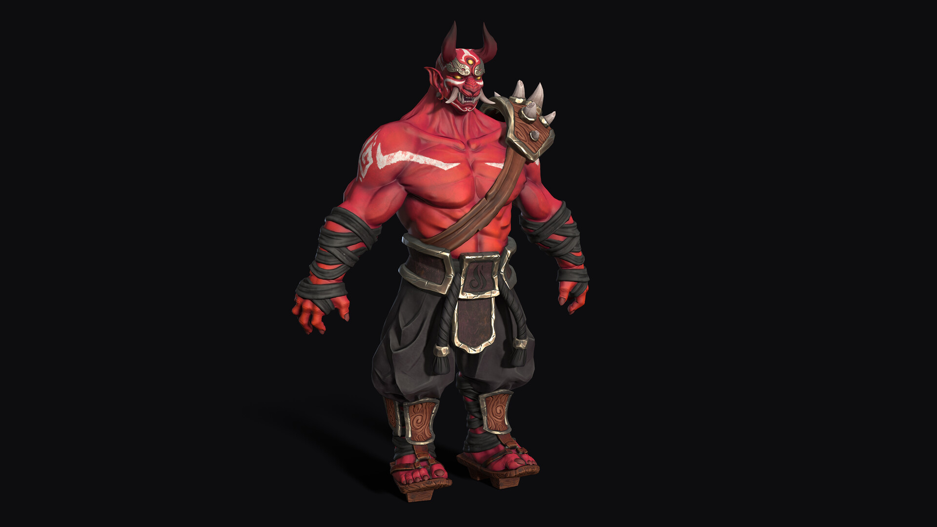 ArtStation - Red oni