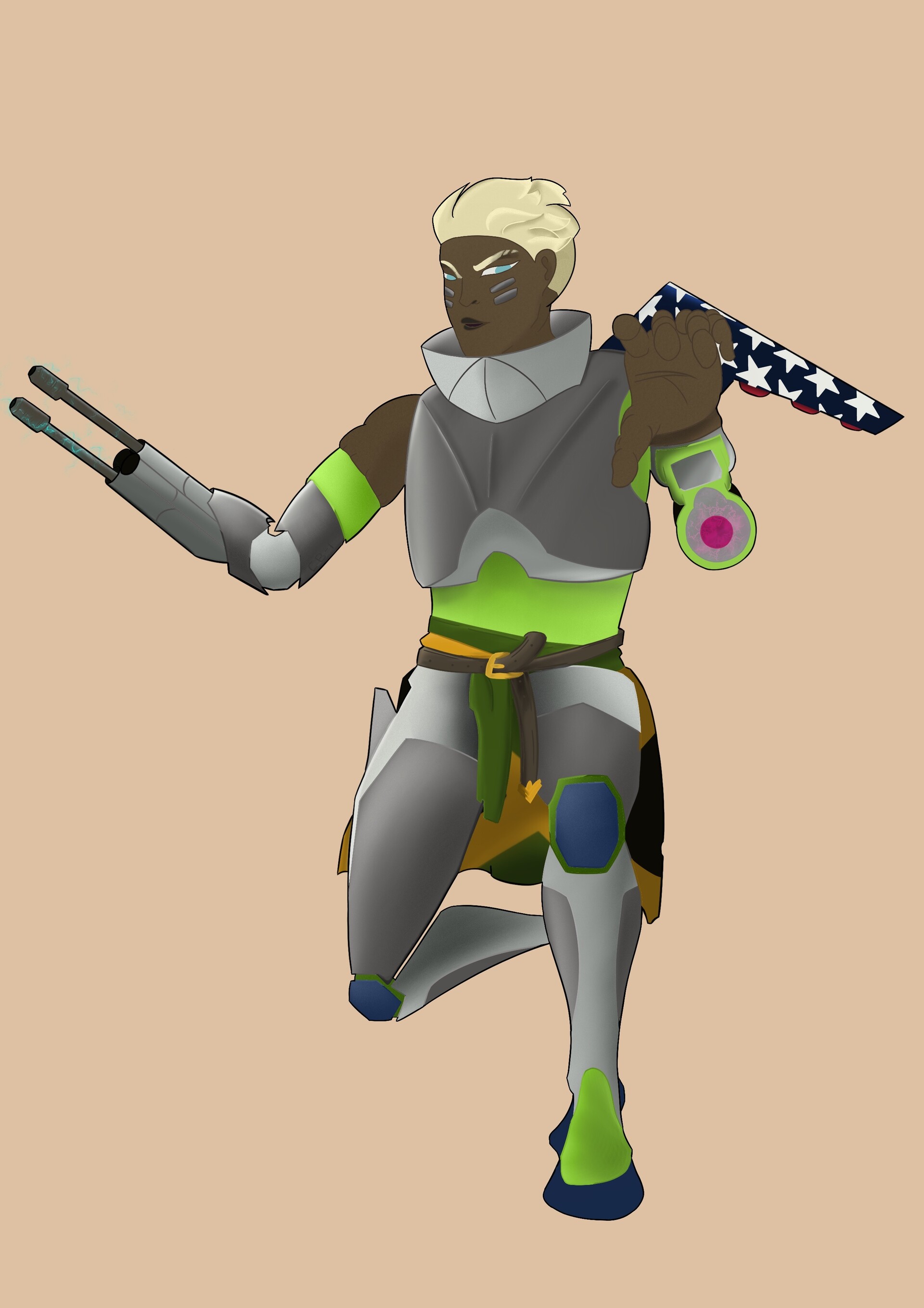 ArtStation - Overwatch style character