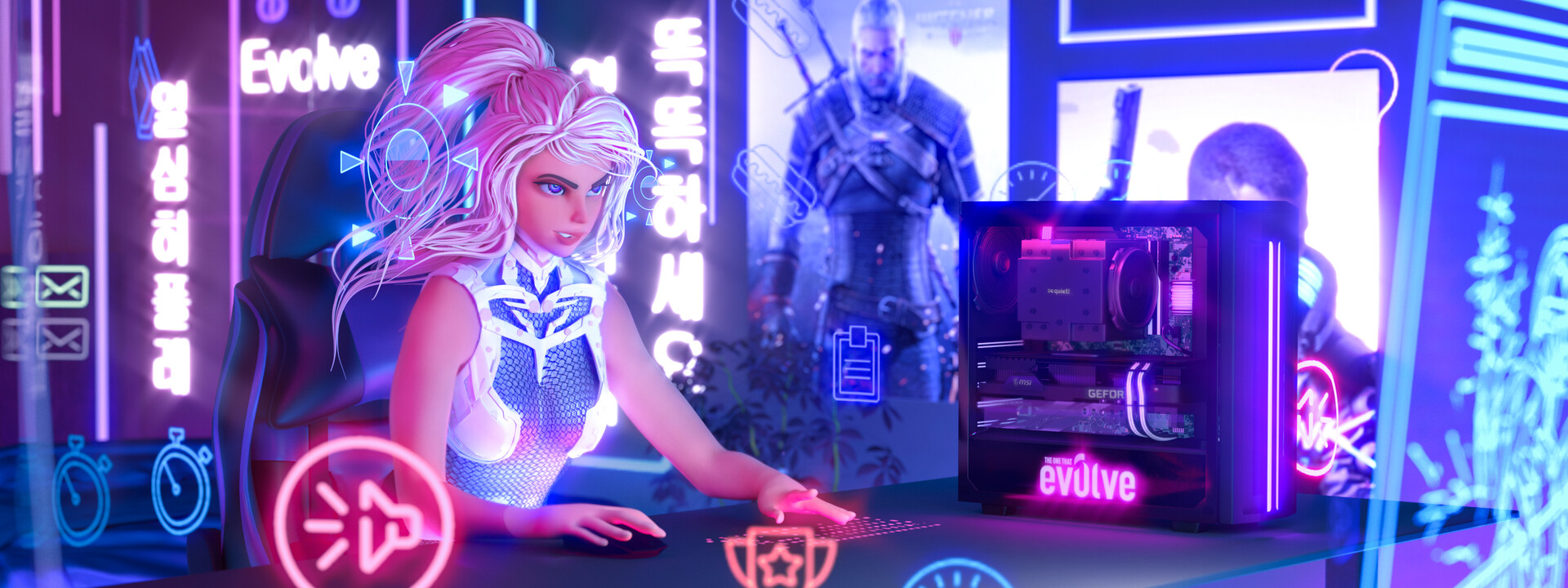 ArtStation - Evolve project