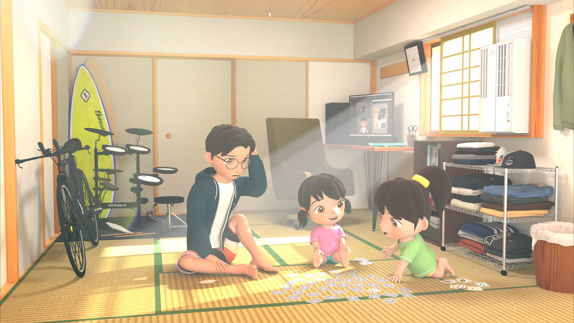 ArtStation - 3DCG animation / short movie "Nieces"