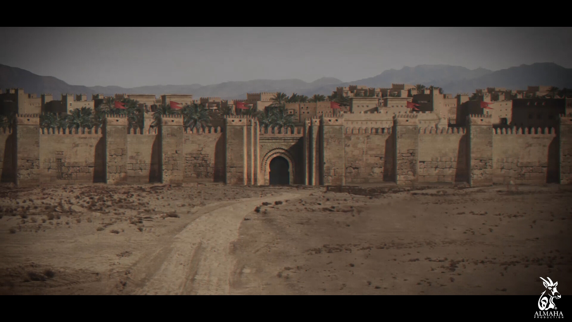 ArtStation - Al Hera city Matte Painting