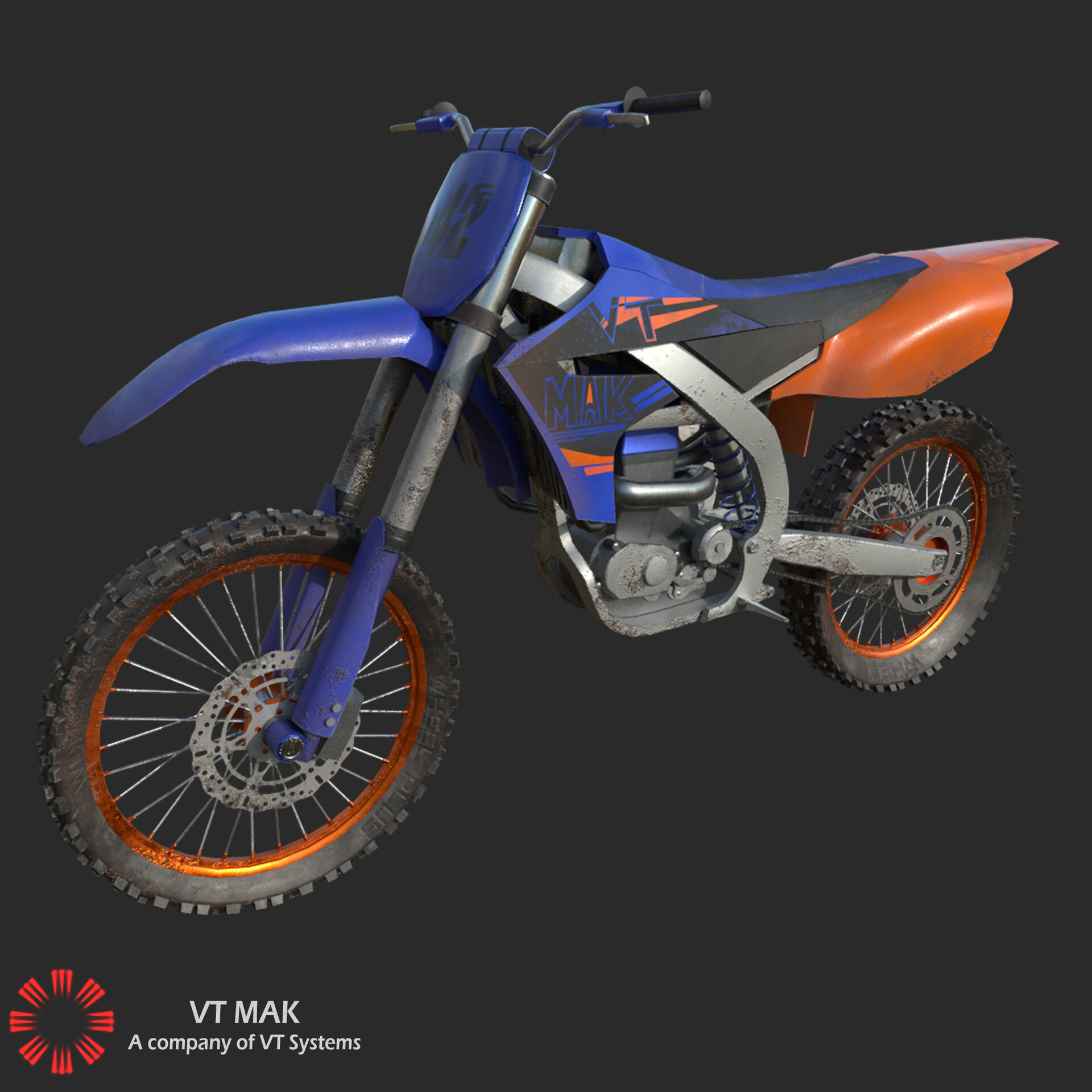 ArtStation - VT MotorCross Bike
