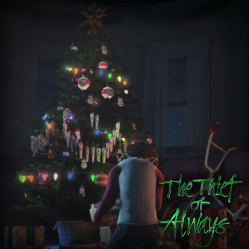 ArtStation - Christmas Tree Scene - Thief of Always - Book Trailer