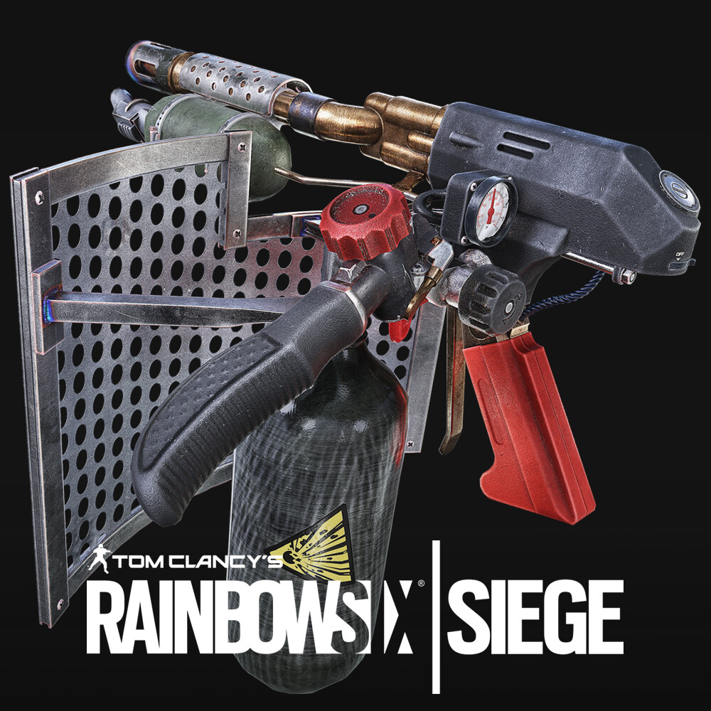 ArtStation - Rainbow Six | Siege - Elite Breaching Torch Gadget