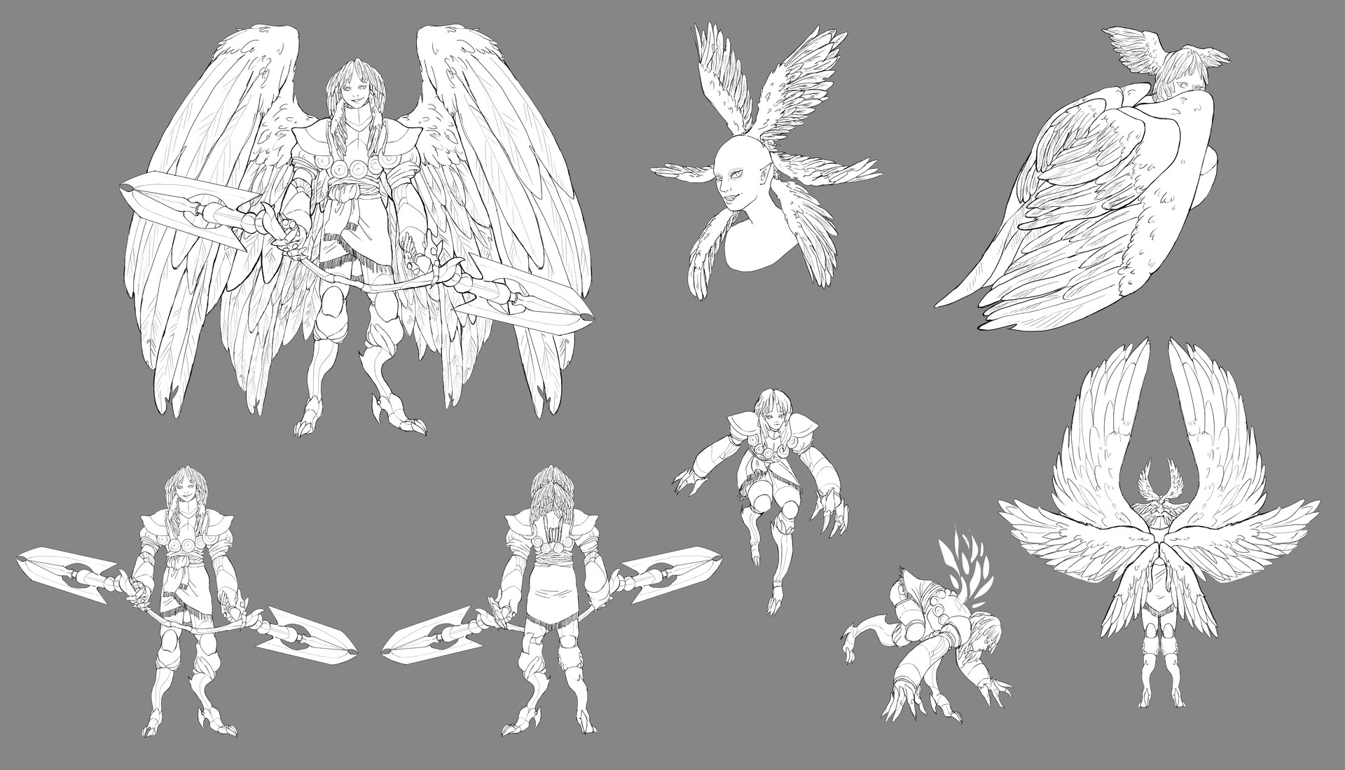 ArtStation - Angel Concept Art!
