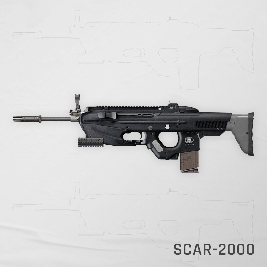 ArtStation - The SCAR-2000
