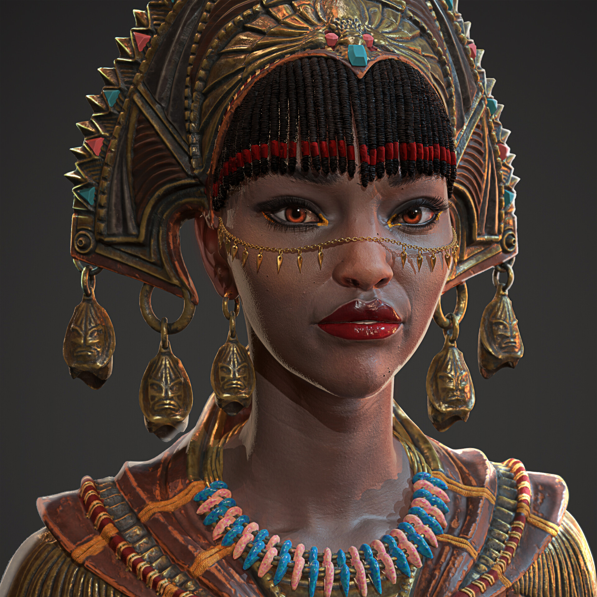 ArtStation - Queen of Sheba