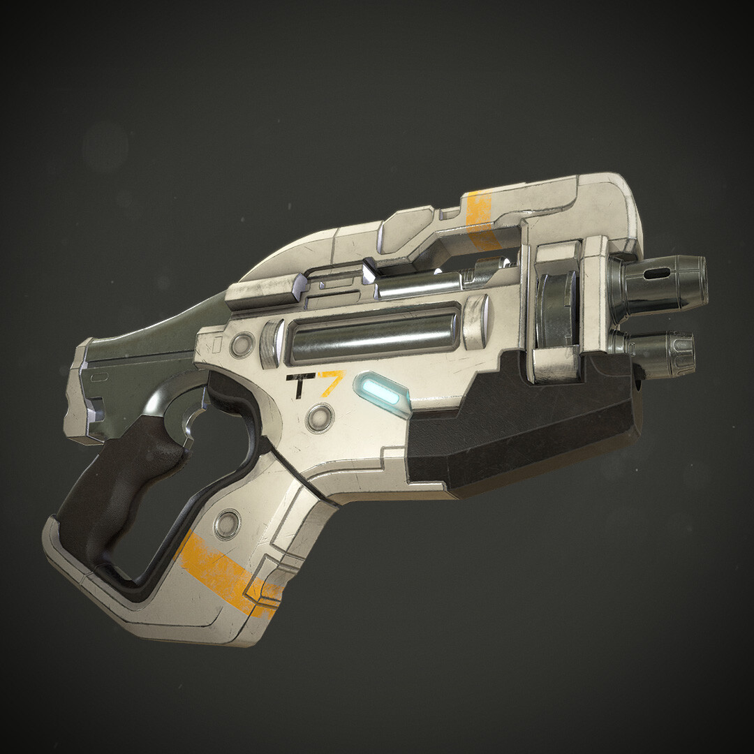 ArtStation - Mass Effect T7 Heavy Pistol