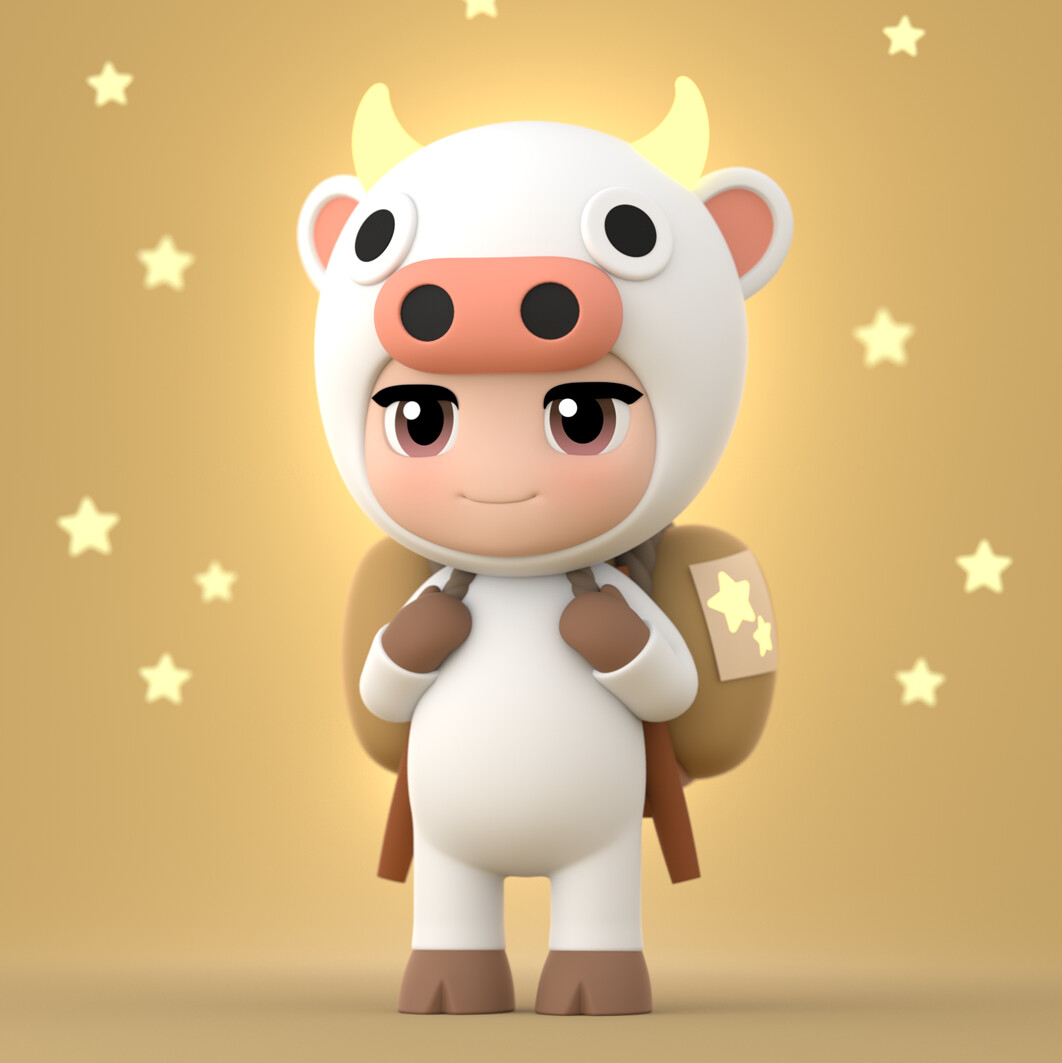 ArtStation - Hello, Lucky Cow