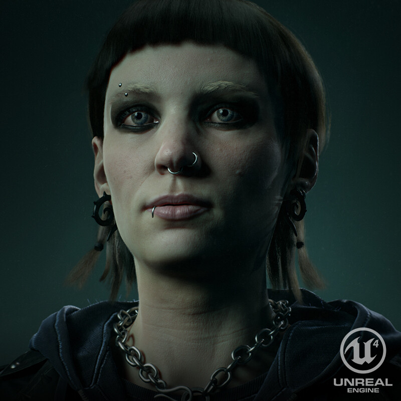 ArtStation - The Girl With The Dragon Tattoo - Lisbeth Salander