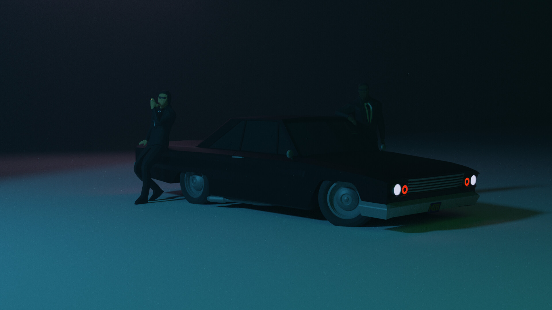 ArtStation - MIB on a mission