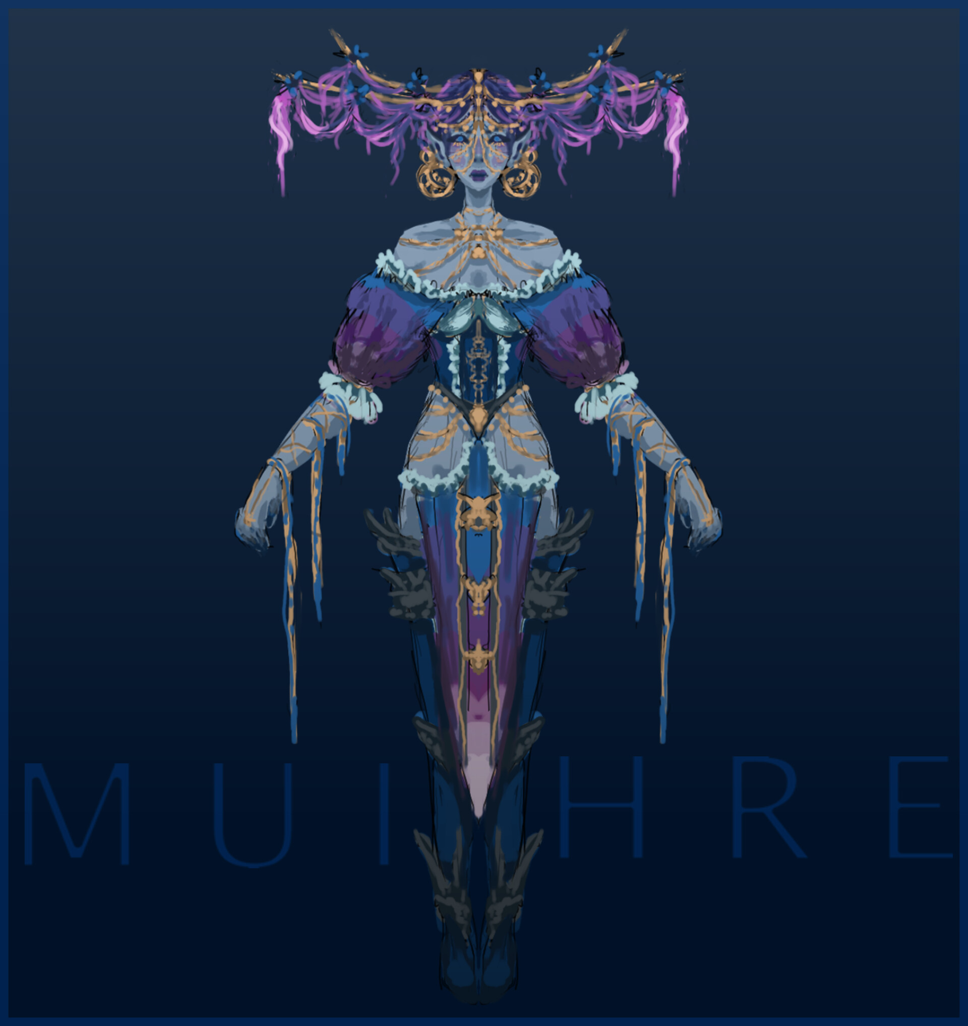 ArtStation - Fairy Magician Character Design / Concept Art