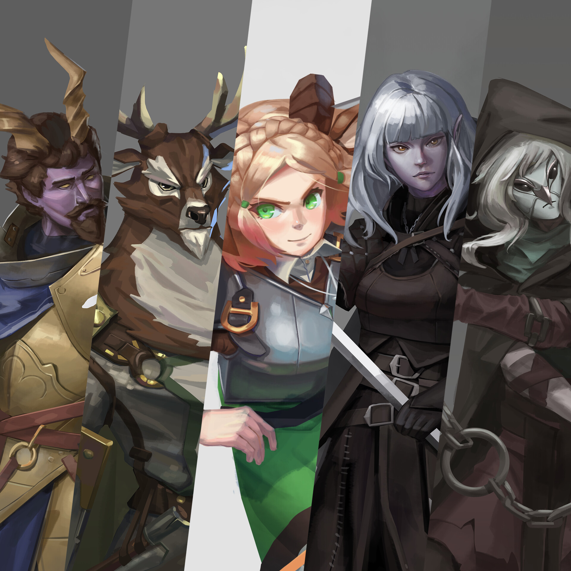 ArtStation - Dungeons & Dragons Sketches 2019 (Part 5)