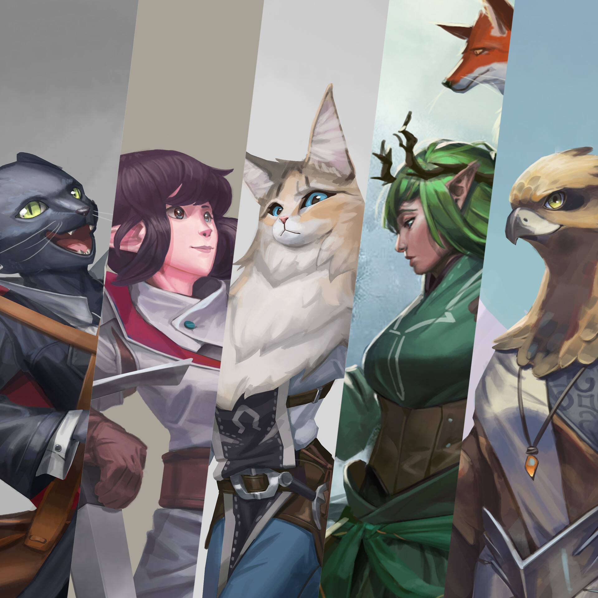 ArtStation - Dungeons & Dragons Sketches 2019 (Part 6)