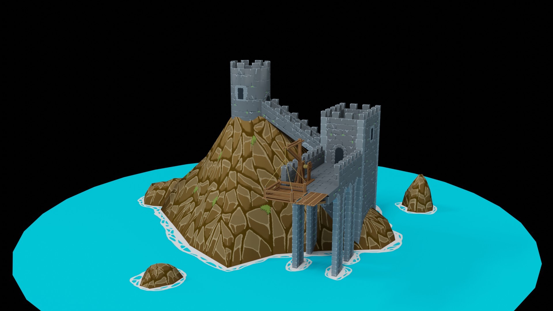 ArtStation - Castle Island