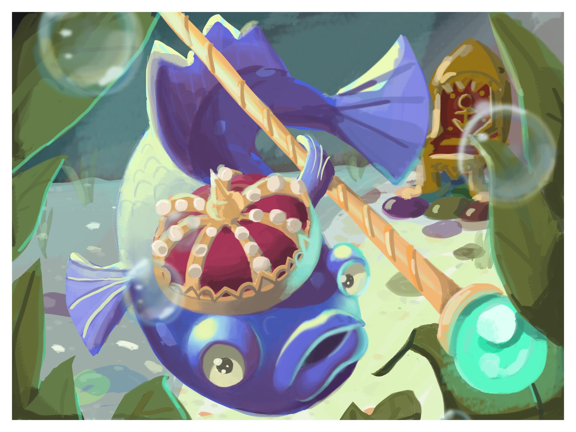 ArtStation - Ham, the Fish King