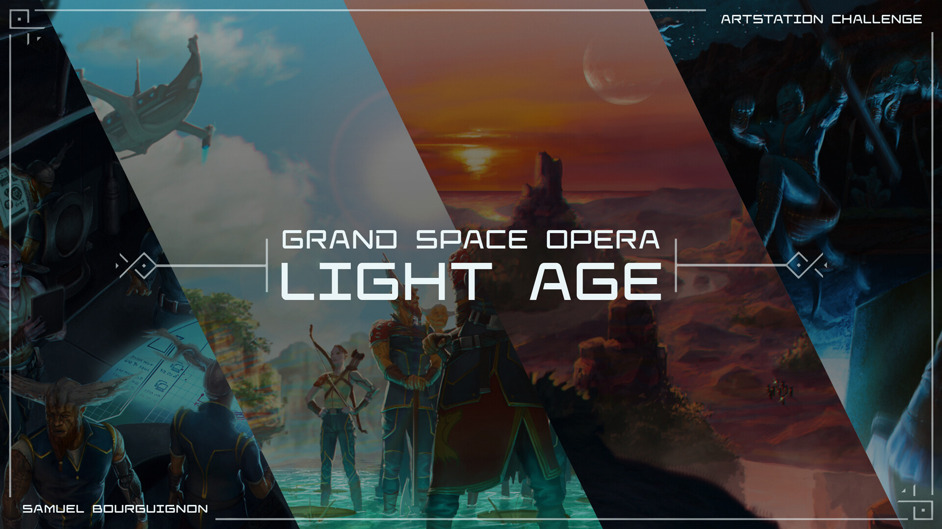 ArtStation - Space opera : Light age