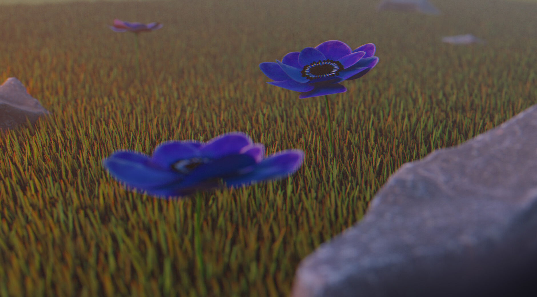 ArtStation - Flower game asset