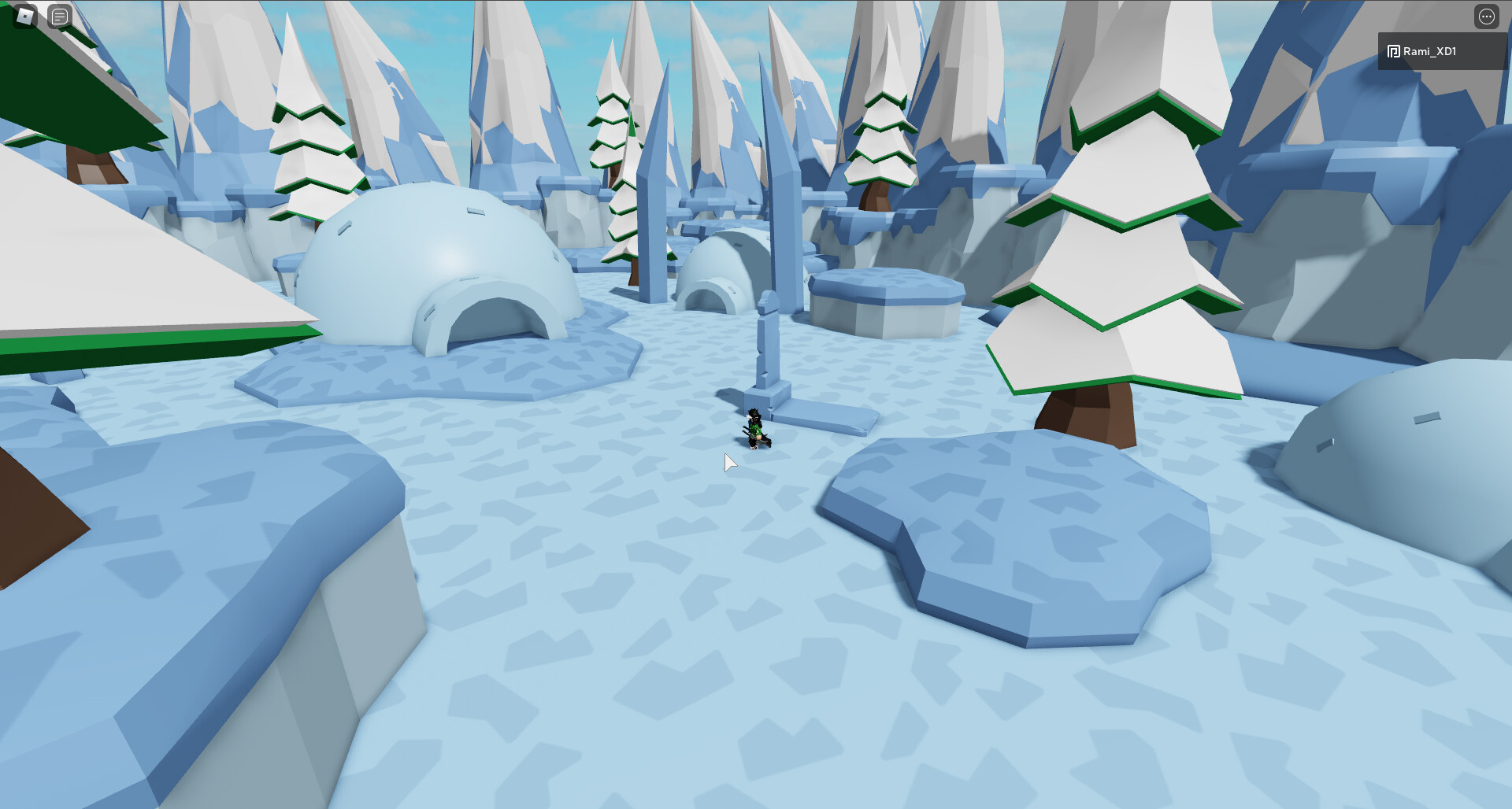 ArtStation - "Snowy Land" Low Poly Building