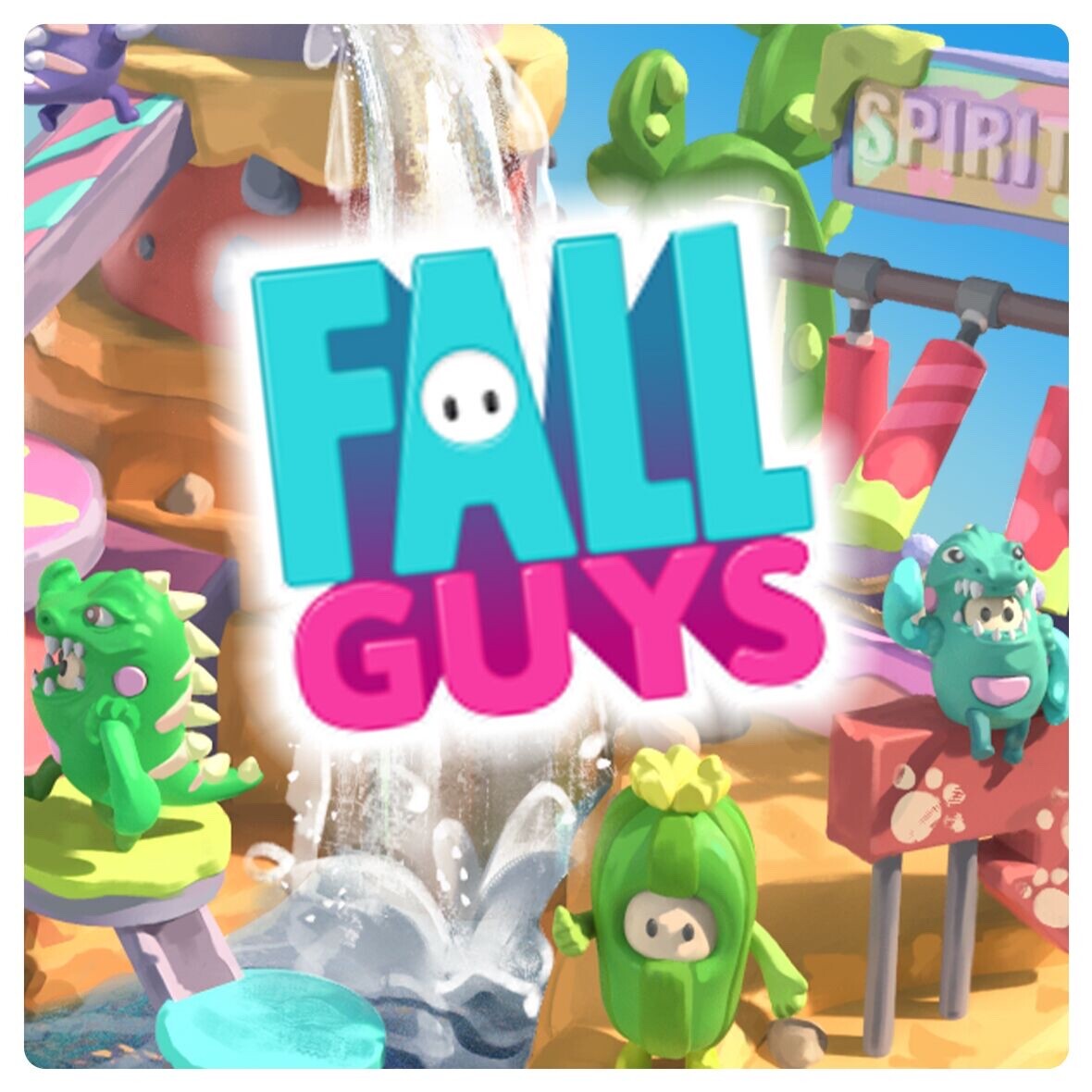 ArtStation - Fall Guys Desert Path