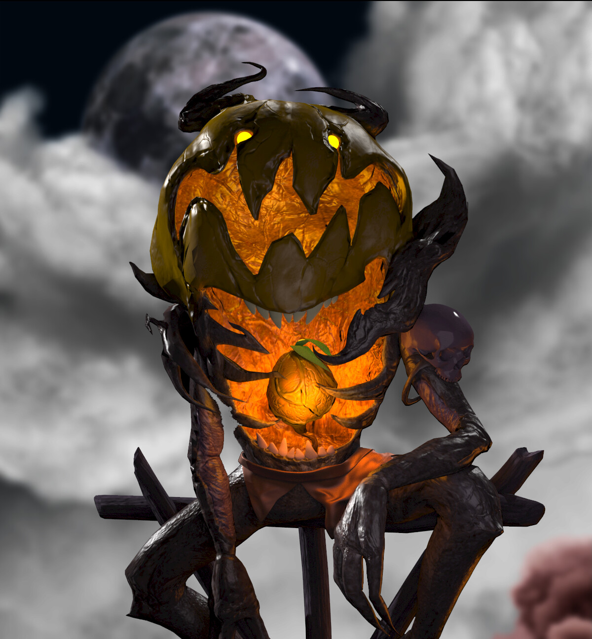 ArtStation - The Pumpkin King