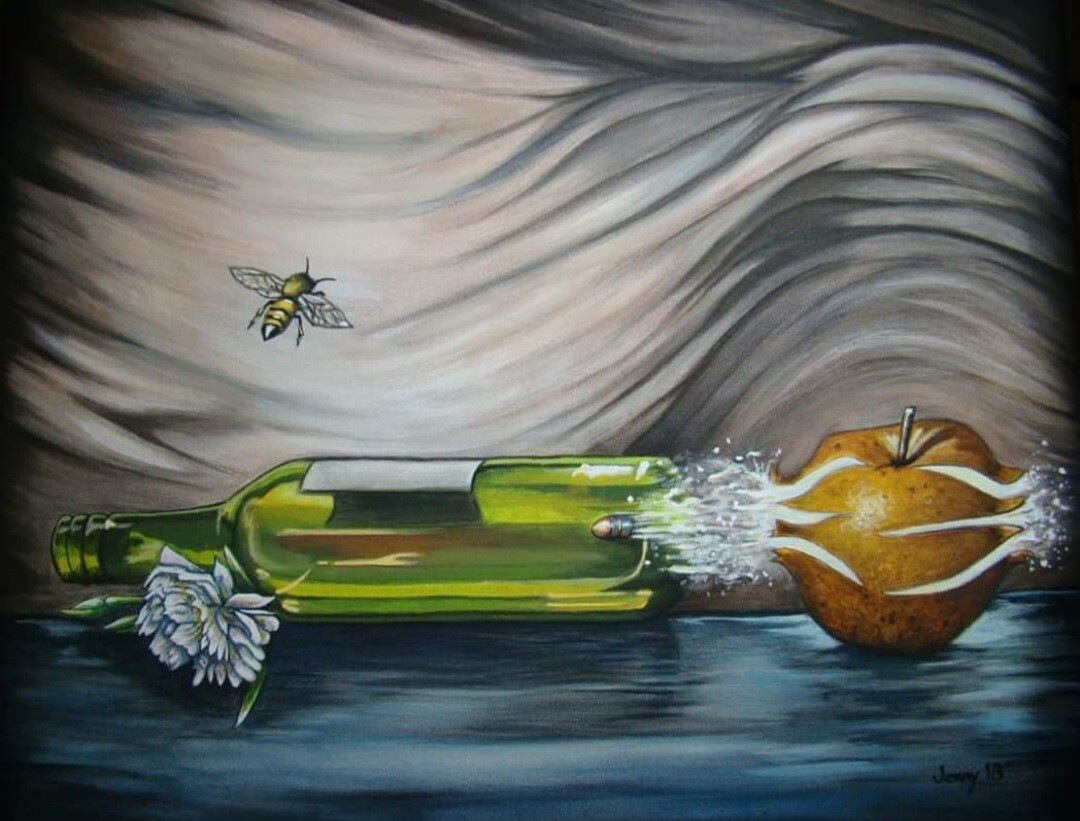 ArtStation - "Bullets through rotten fruit" A Mostly Still Life