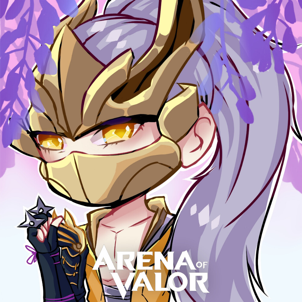 ArtStation - Hayate Arena of valor (FanArt)