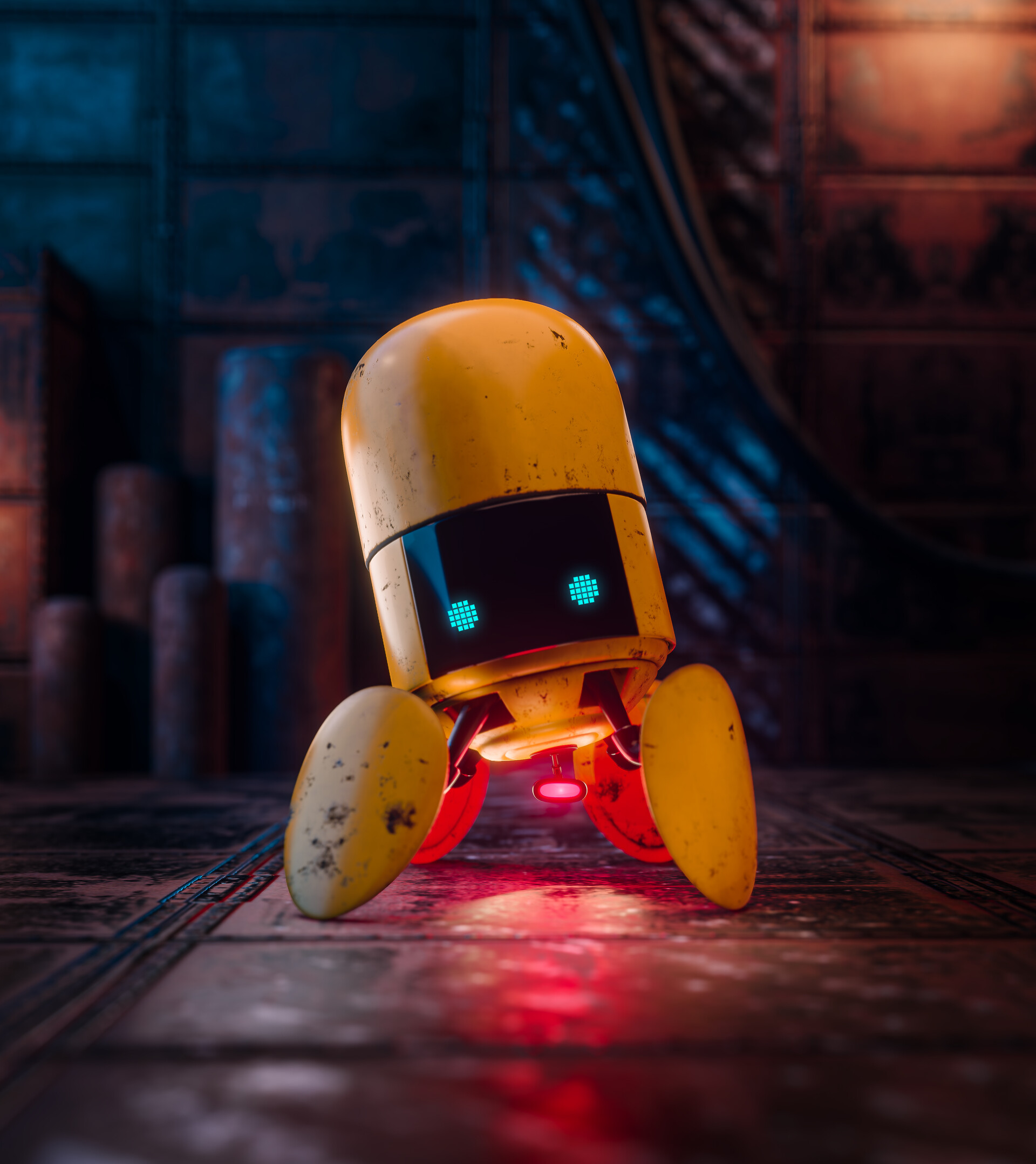 ArtStation - ArtBot - Robot Concept Art