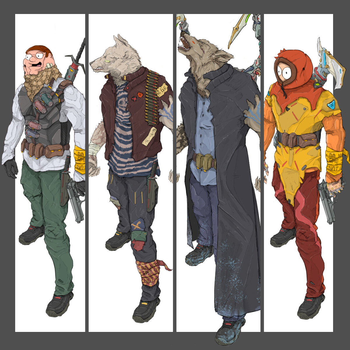 ArtStation - Characters Leftovers