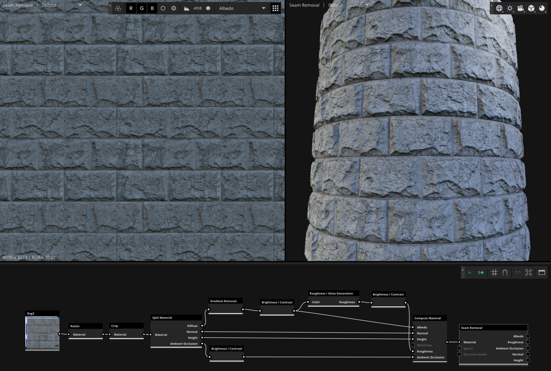 ArtStation - PBR Material from Photogrammetry