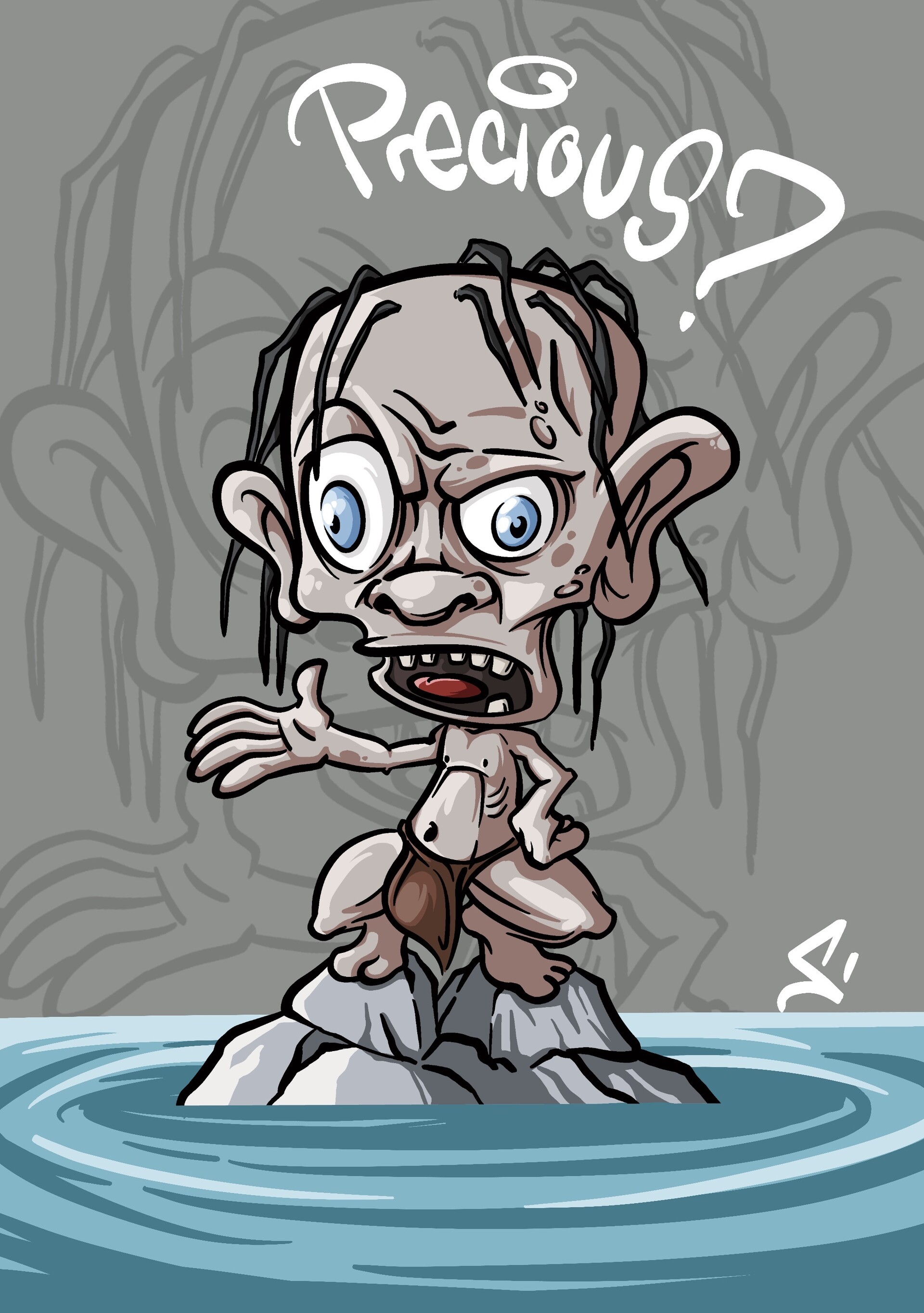 ArtStation - Gollum - character design