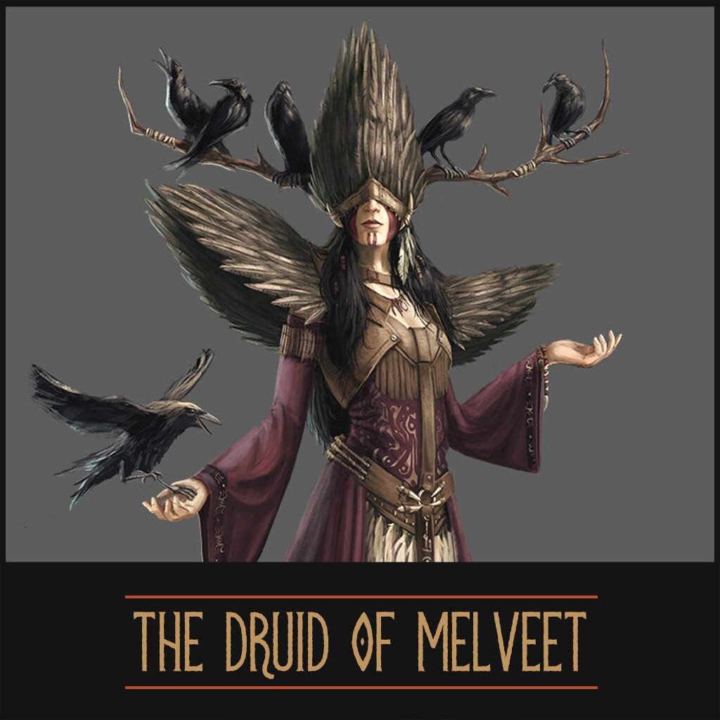 ArtStation - Druidess of the Wild