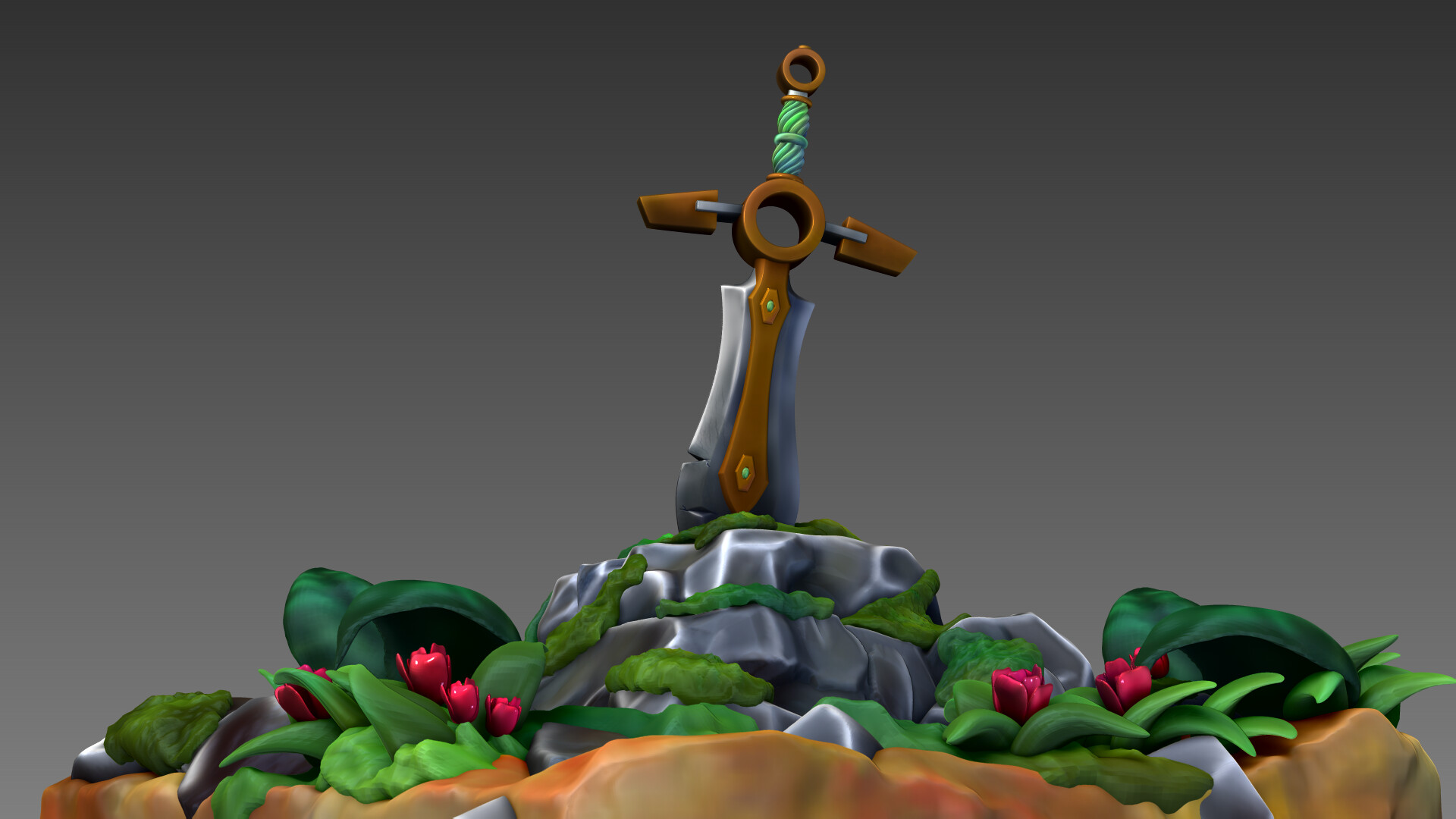 ArtStation - Sword in a Stone