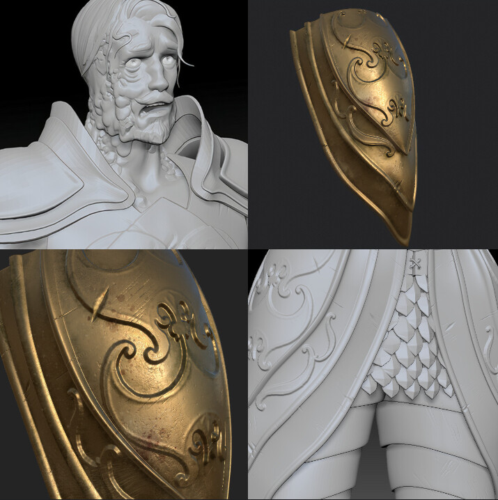 ArtStation - HIP ARMOR DESIGN AND MODELING - PROJECT MELT
