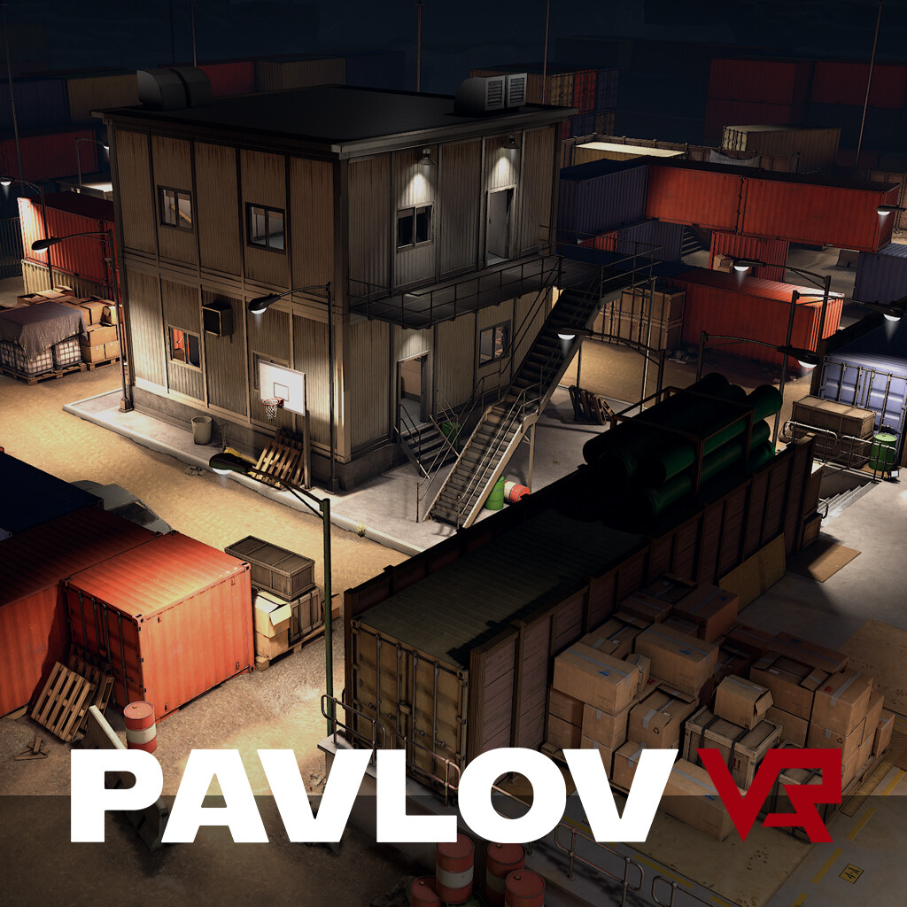 ArtStation - Pavlov VR - Container Yard
