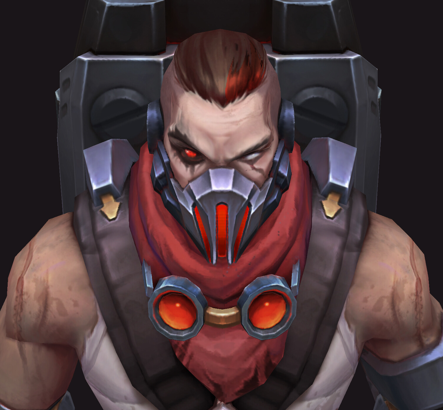 ArtStation - Resistance Singed Skin 辛吉德 抵抗军皮肤