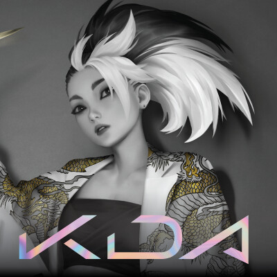 ArtStation - KDA Akali - Biker