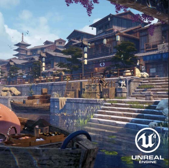 ArtStation - Japanese street