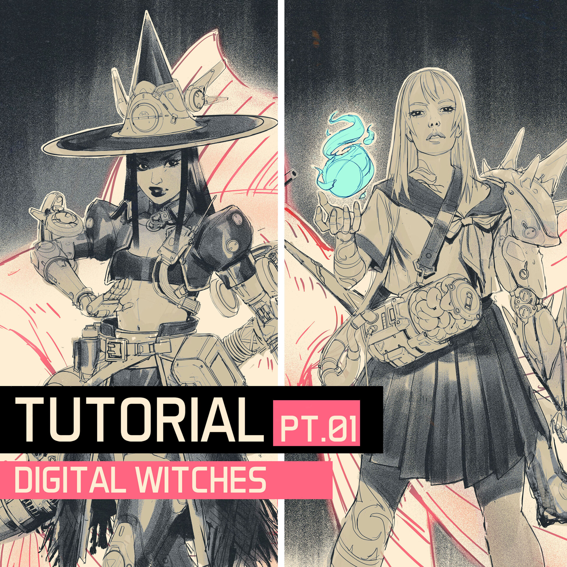 ArtStation - Digital Witches Pt 01