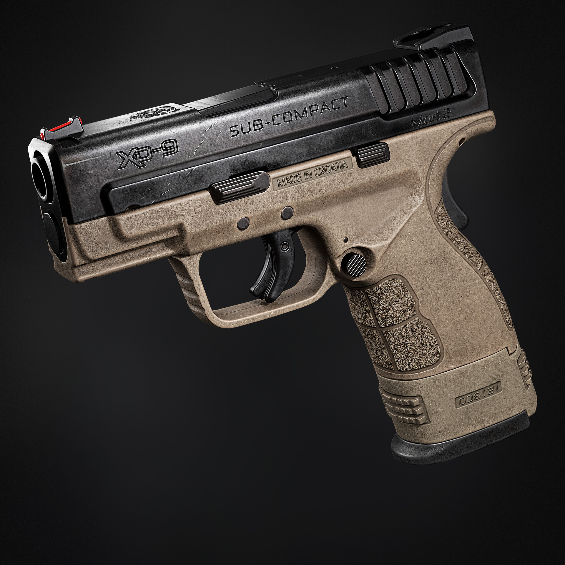ArtStation - Springfield XD Subcompact
