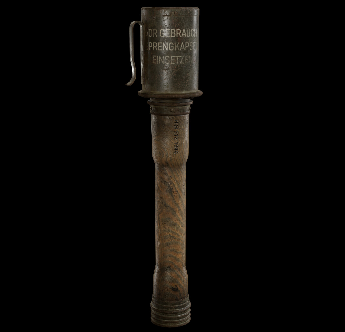 ArtStation - WW1 German Hand Grenade Game Prop