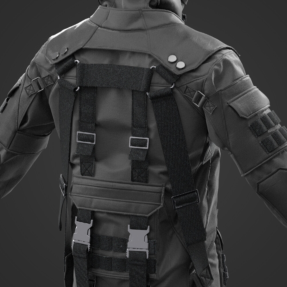 ArtStation - Tactical jacket #2