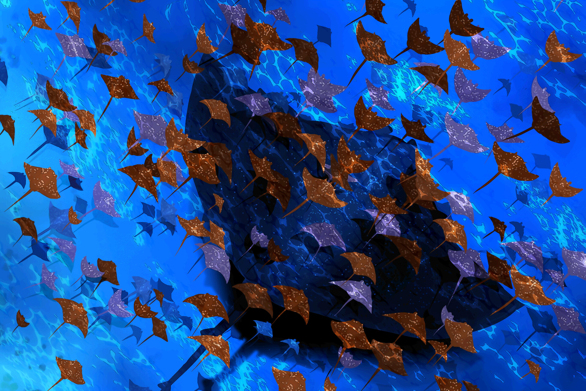 ArtStation - Blue Manta