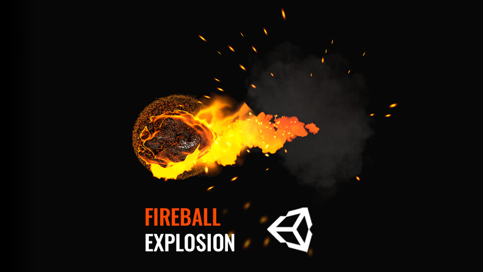 ArtStation - Real-Time VFX - Fireball Explosion