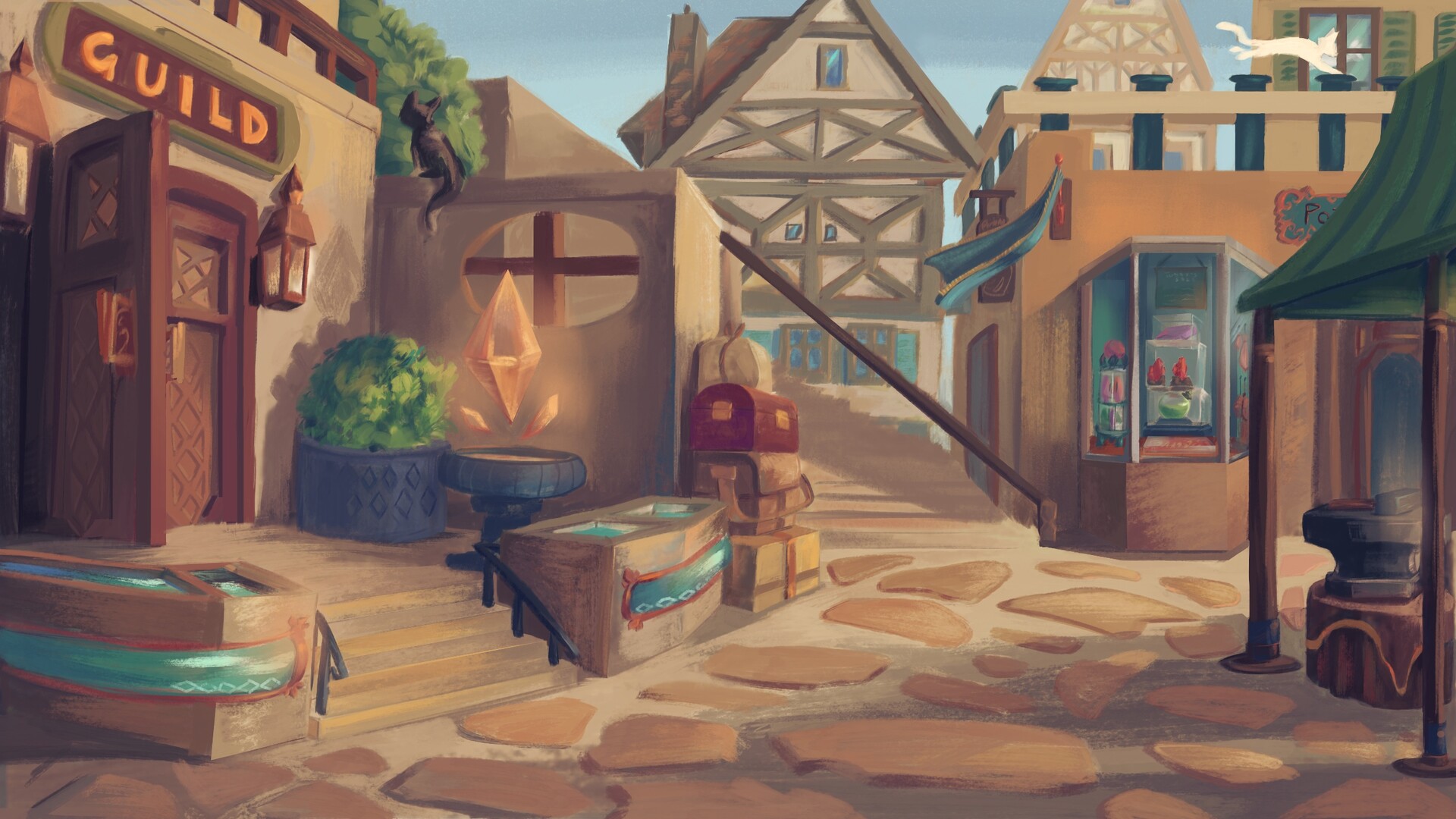 ArtStation - Little Village